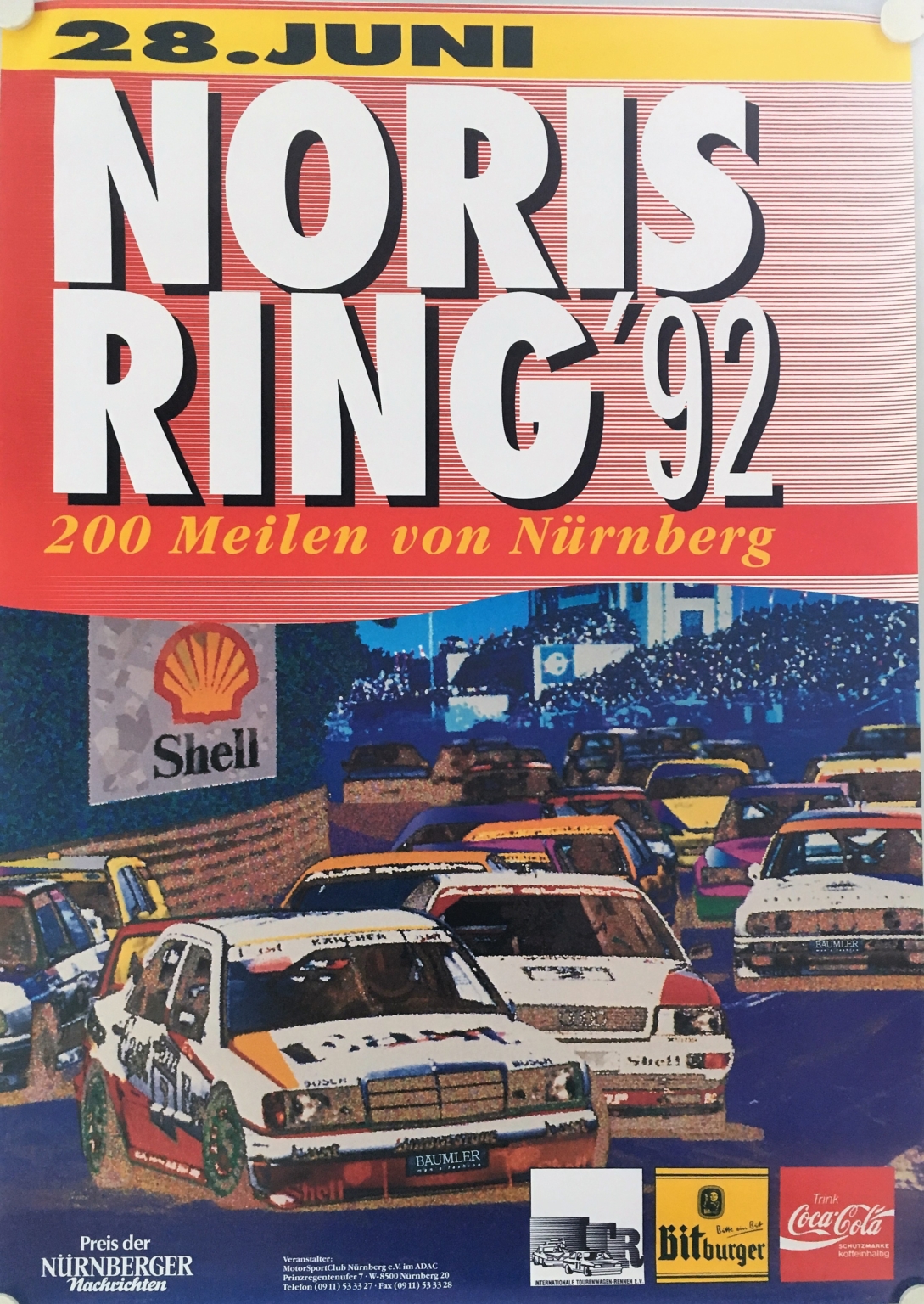 Plakate Norisring - Int. ADAC Norisring Speedweekend