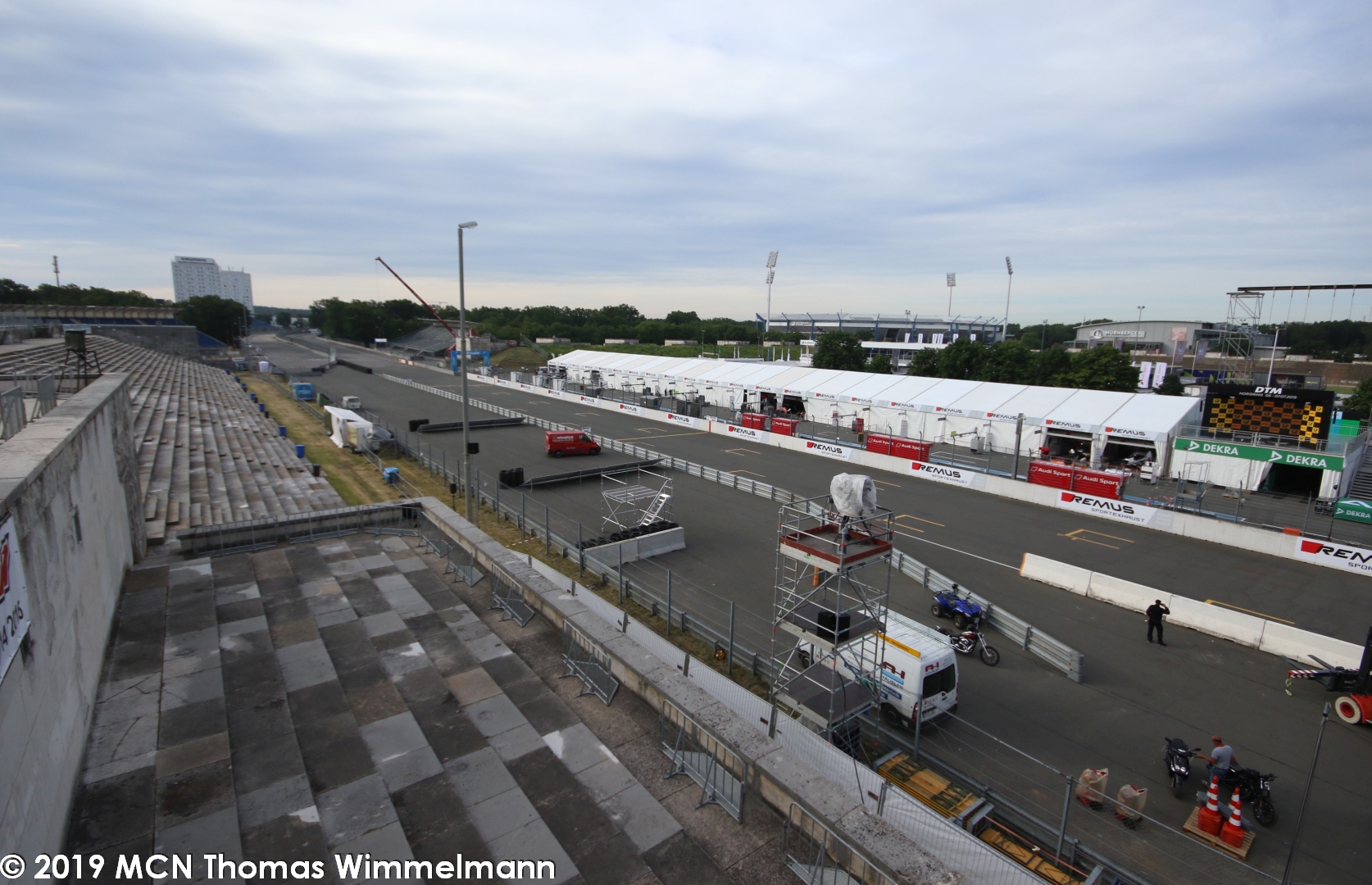 2019 Eine Rennstrecke entsteht - Int. ADAC Norisring Speedweekend