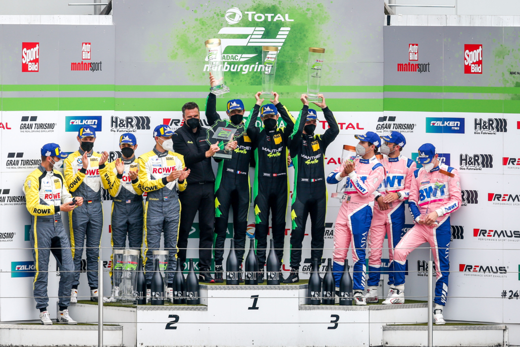 2021 24h Nürburgring Podium für MCNler - Int. ADAC Norisring Speedweekend