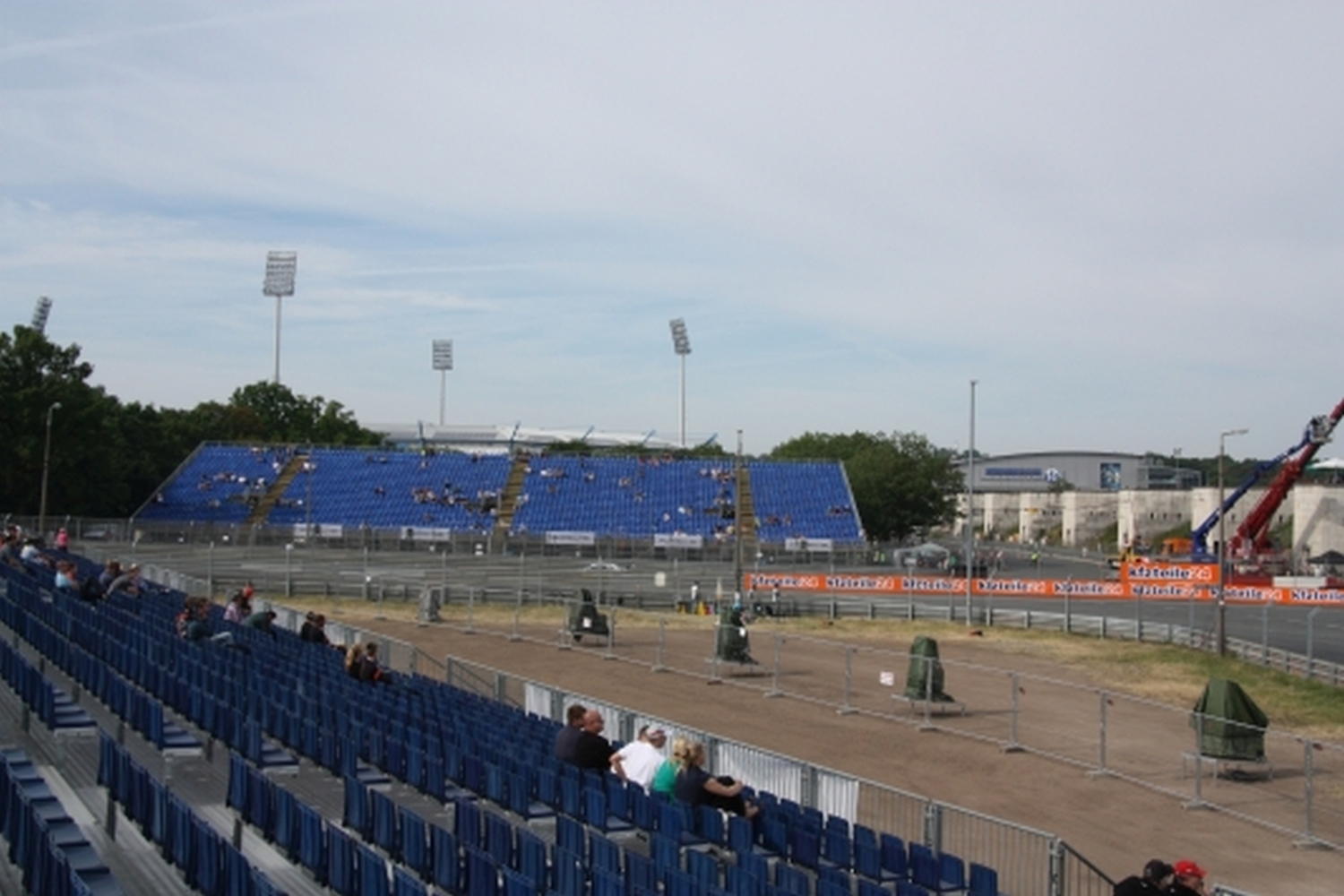 THOMAS SOMMER-Tribüne - Int. ADAC Norisring Speedweekend