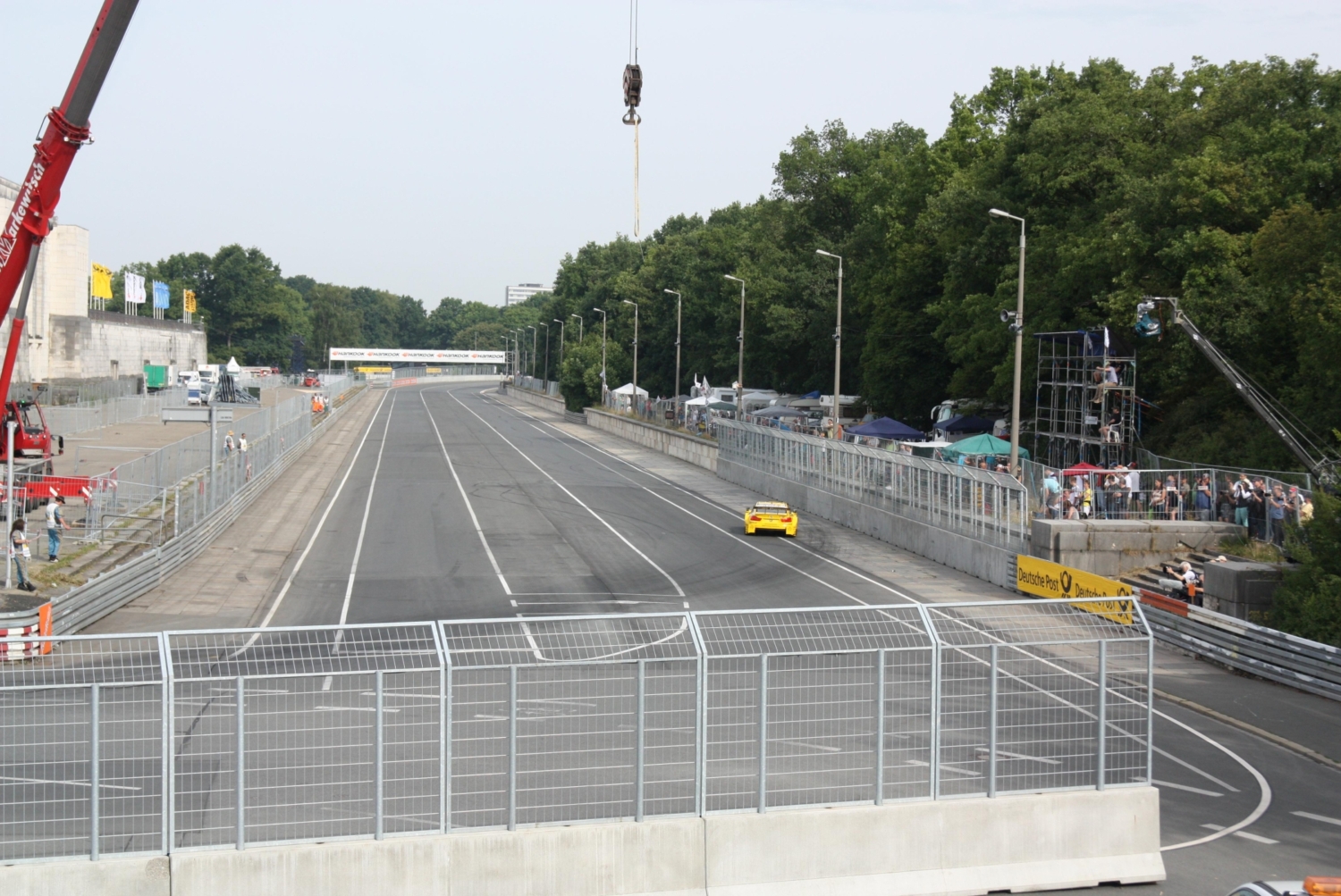 THOMAS SOMMER-Tribüne - Int. ADAC Norisring Speedweekend